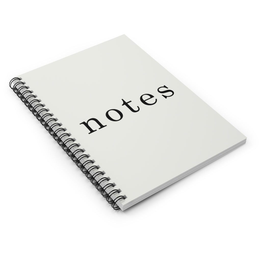 Classic Notes Spiral Notebook – Sweet Summer Designs