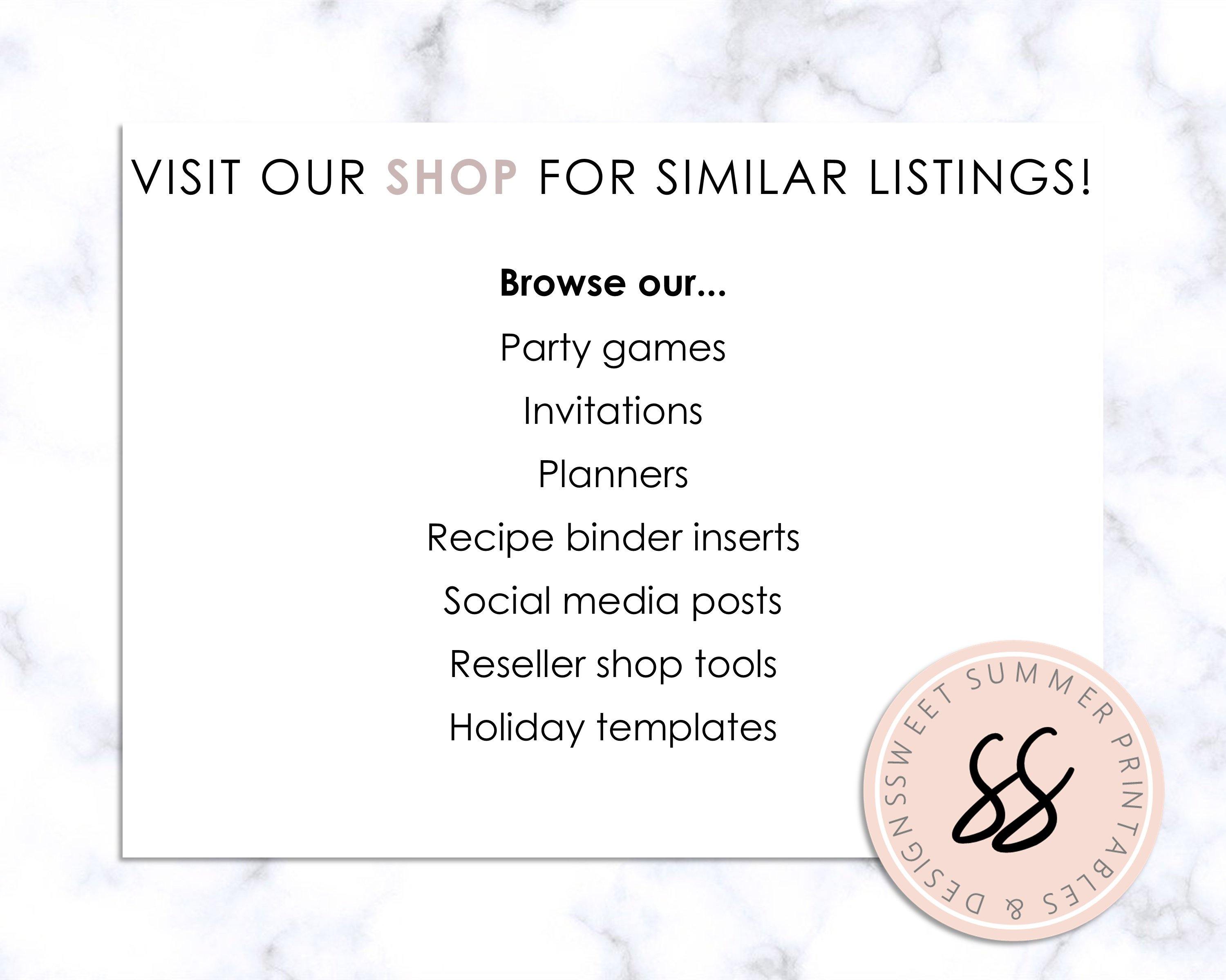 100 Facebook Interactive Posts - Black – Sweet Summer Designs